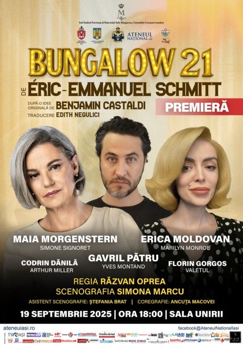 Premiera „Bungalow 21” la Iași – Maia Morgenstern și Erica Moldovan pe ...